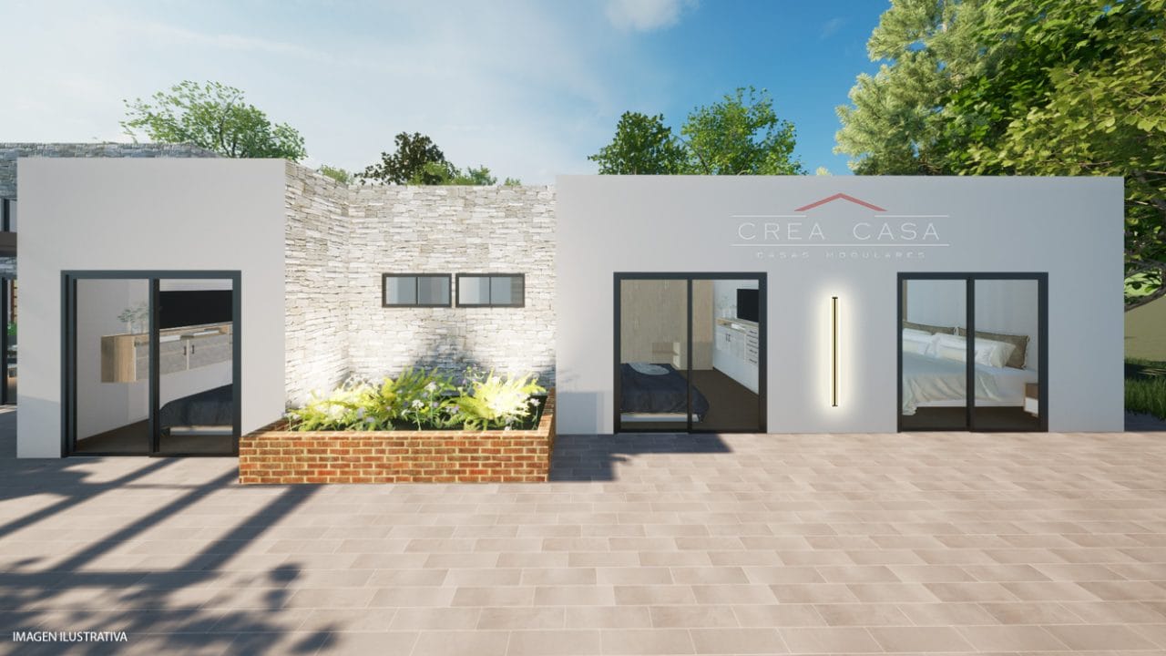 Renders Casas Modulares – Creacasa